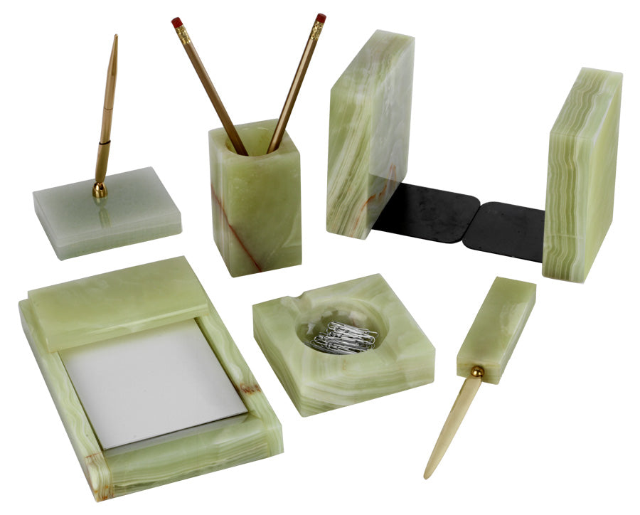 Complete Onyx Desk Set : Buy Online from ACEpens.com – ACE Pens